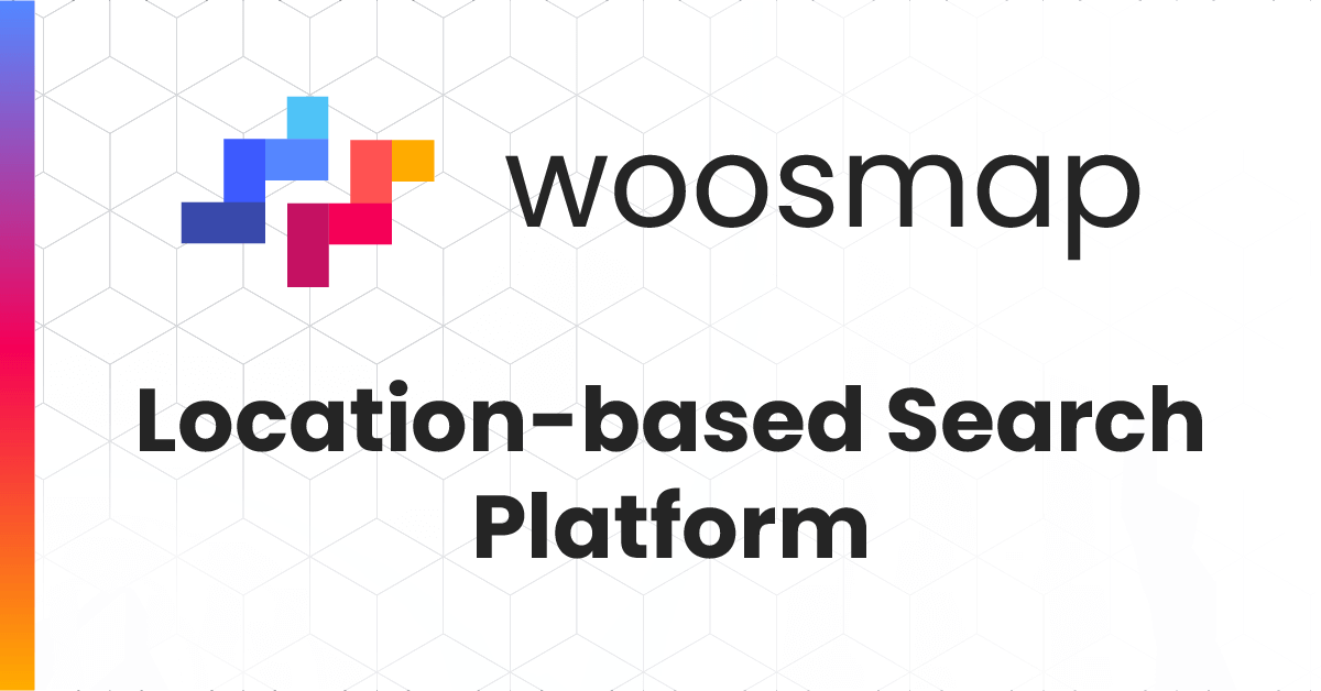 Sign up for a free Woosmap account